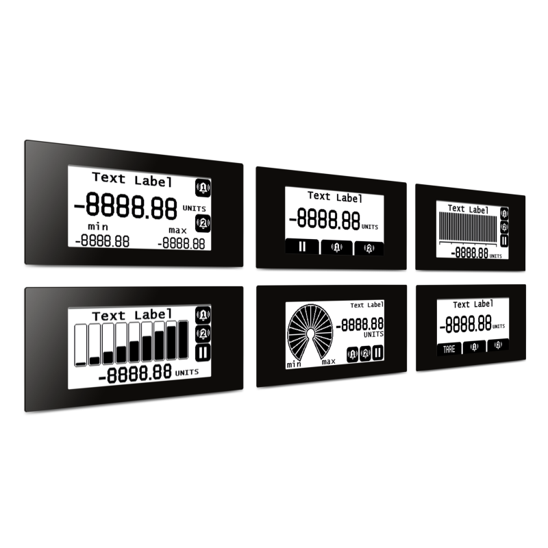 2.4 inch M Series Programmable Panel Meter from Lascar Electronics
